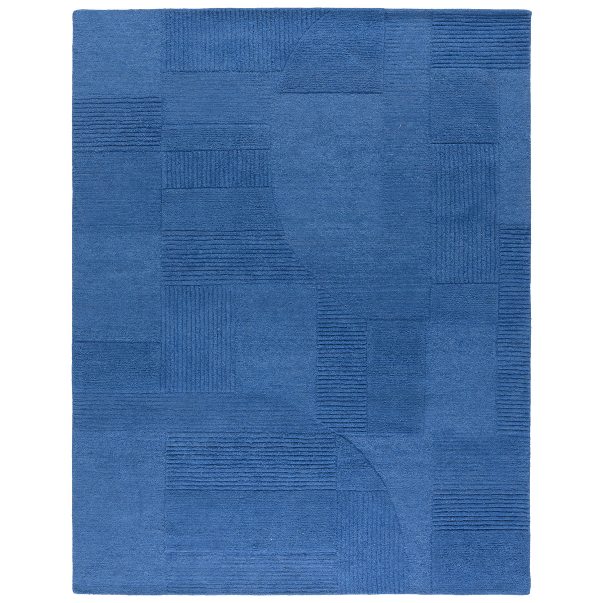 Latitude Run® Ivanenko 401 Hand Tufted Polyester Pile Geometric Shapes Indoor Use Only Rug ...